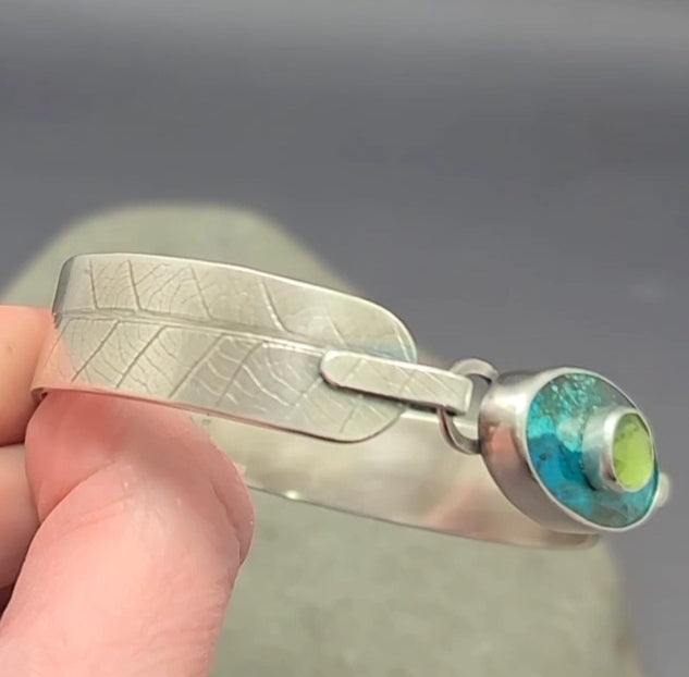 Blue Dream Tension Cuff – Delia Stone's Studio